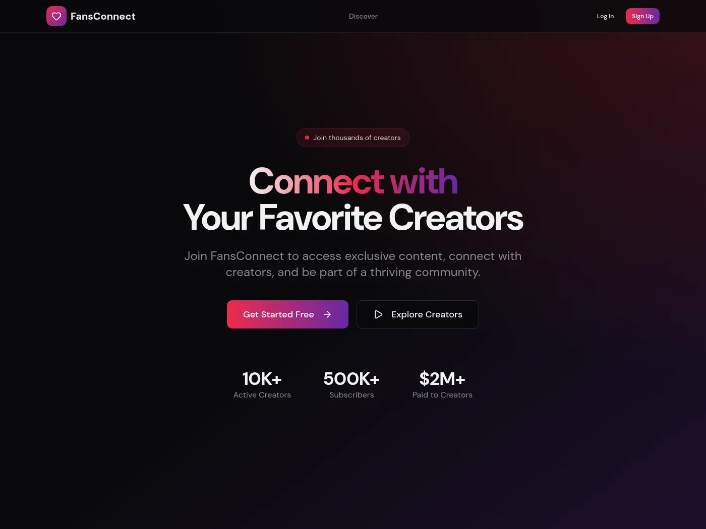 FansConnect Platform