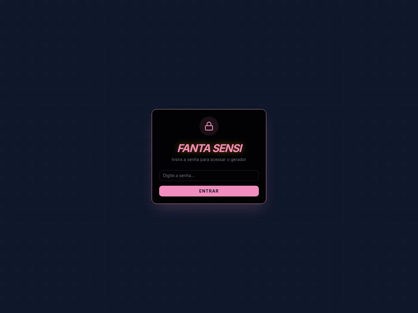Fanta Sensi Generator
