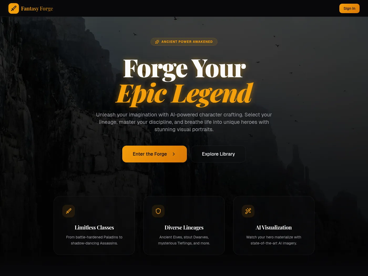 Fantasy Character Maker
