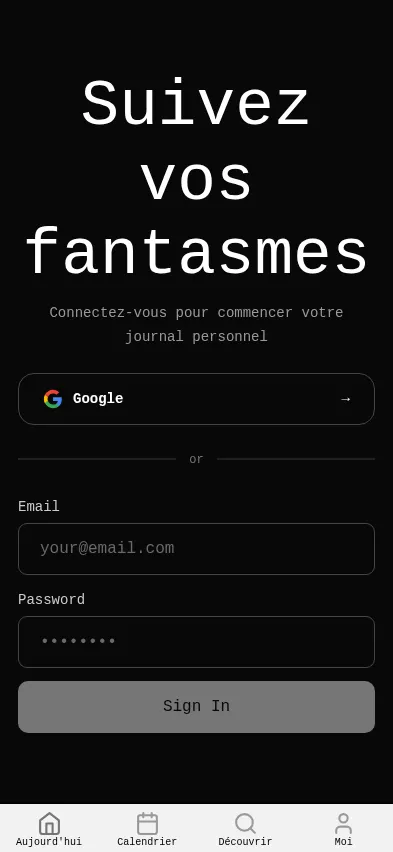 Fantasy Tracker App