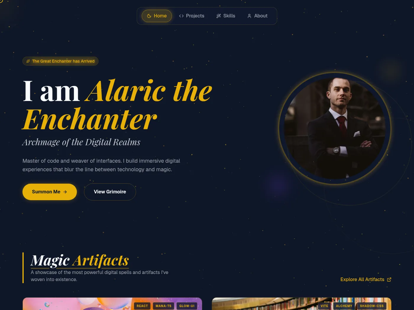 Magical Fantasy Portfolio