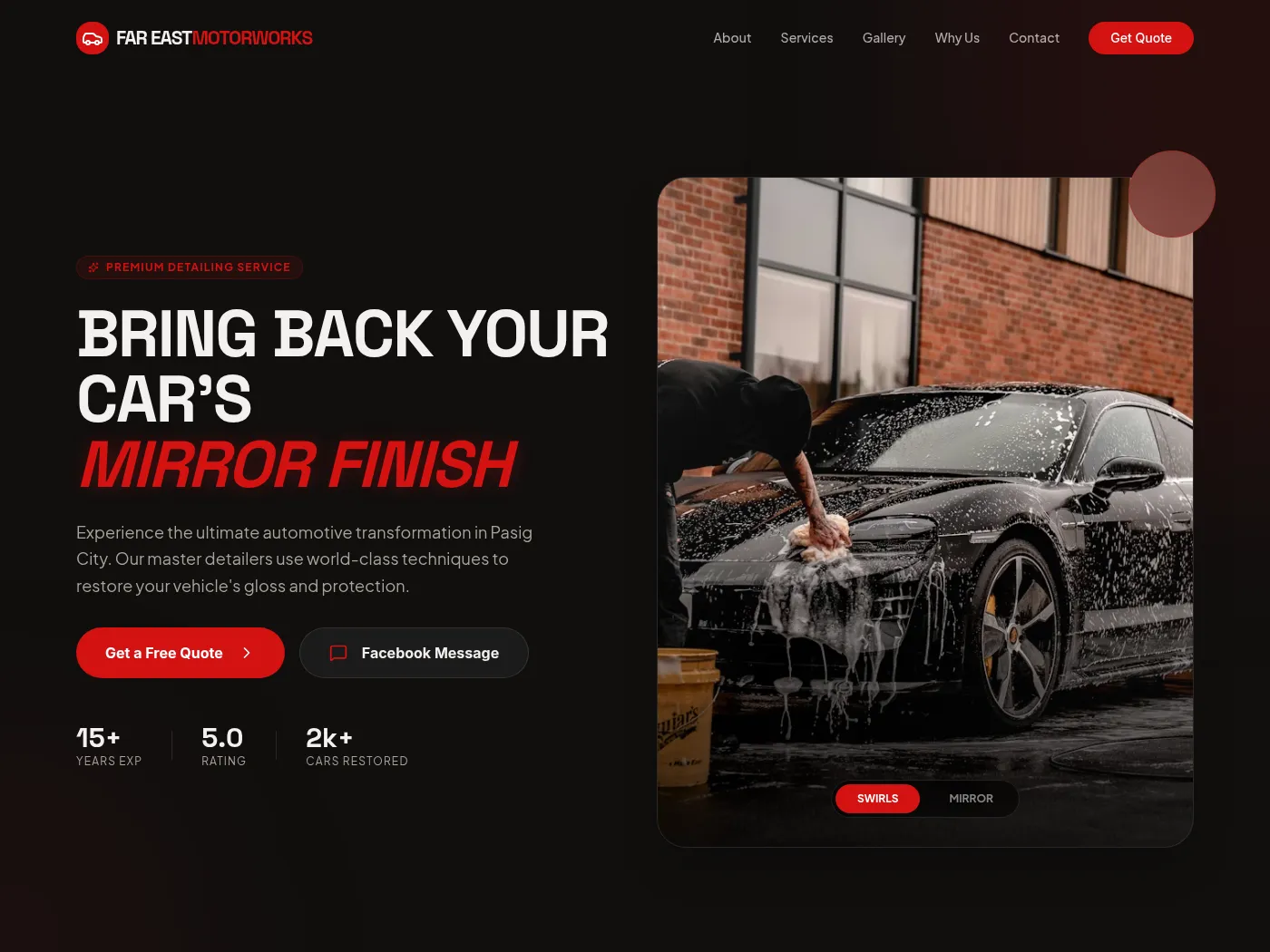 Far East Auto Detailing Site