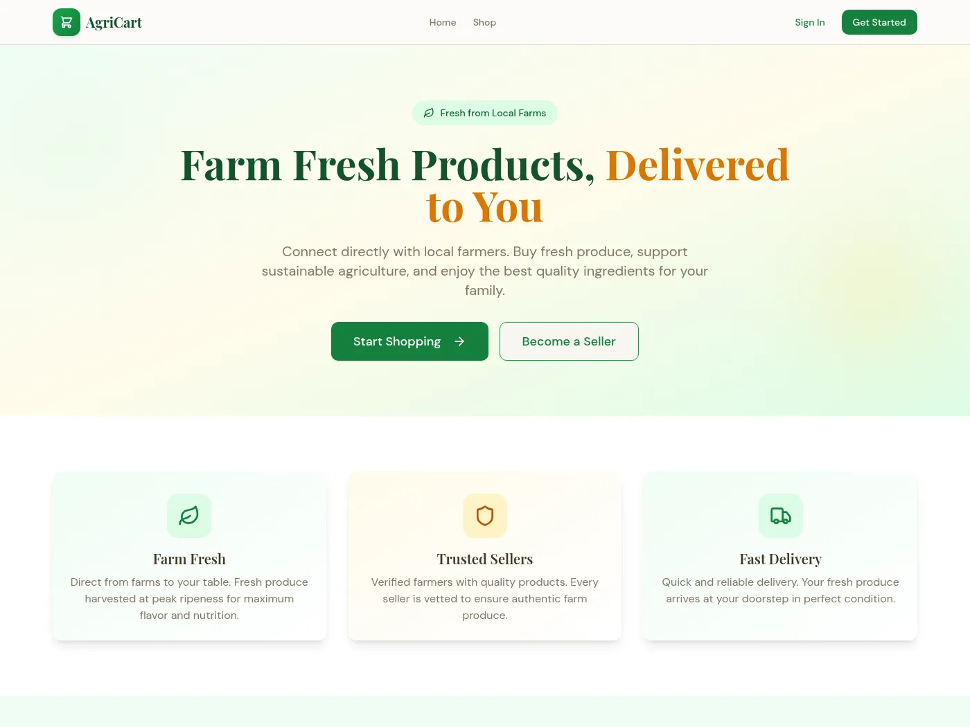 AgriCart Marketplace