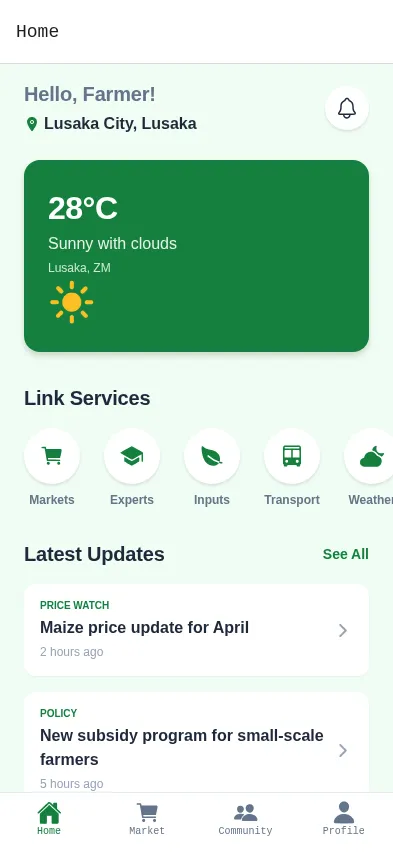 Farm Link Zambia Connect