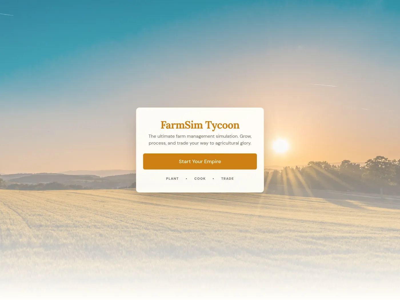 FarmSim Tycoon