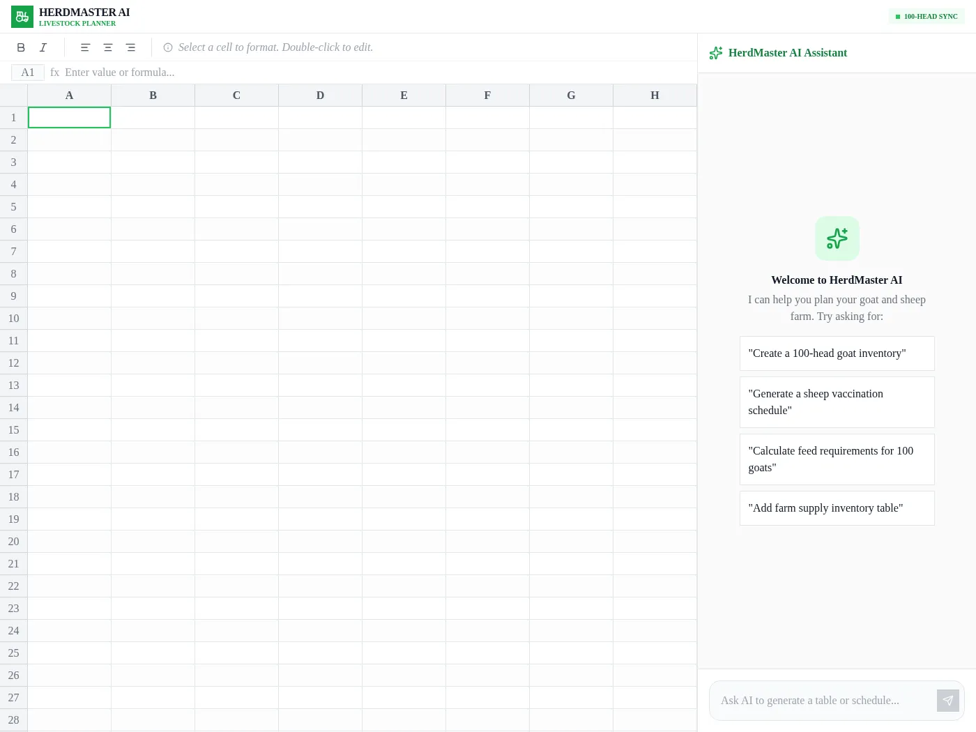 Goat & Sheep Farm Planner