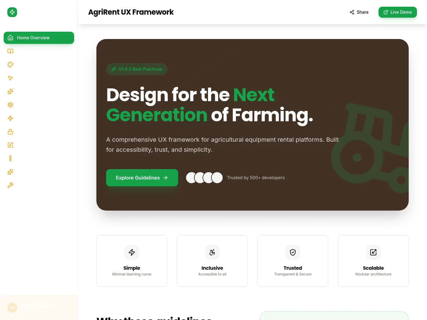 AgriRent UX Guidelines