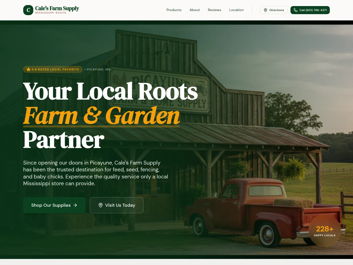 Cale's Farm Supply Hub