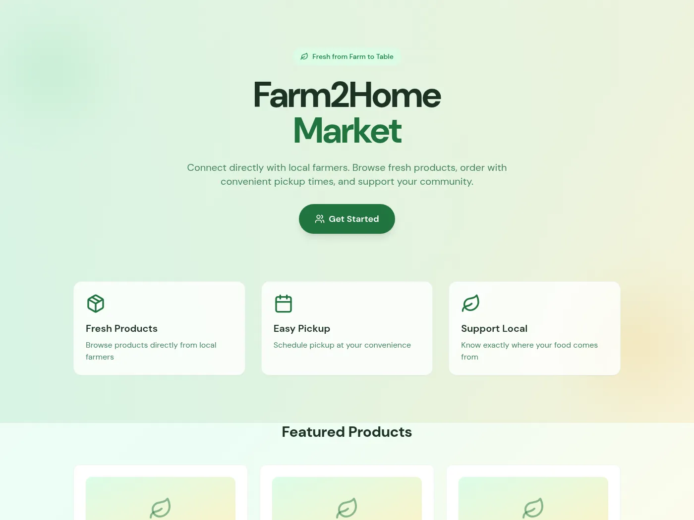 Farm2Home Market