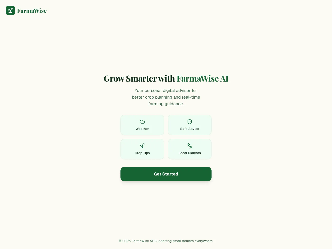 FarmaWise AI Assistant