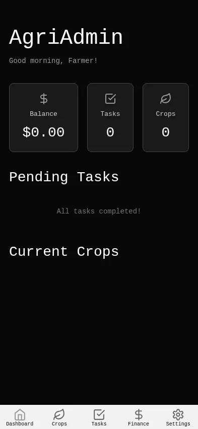 AgriAdmin Mobile
