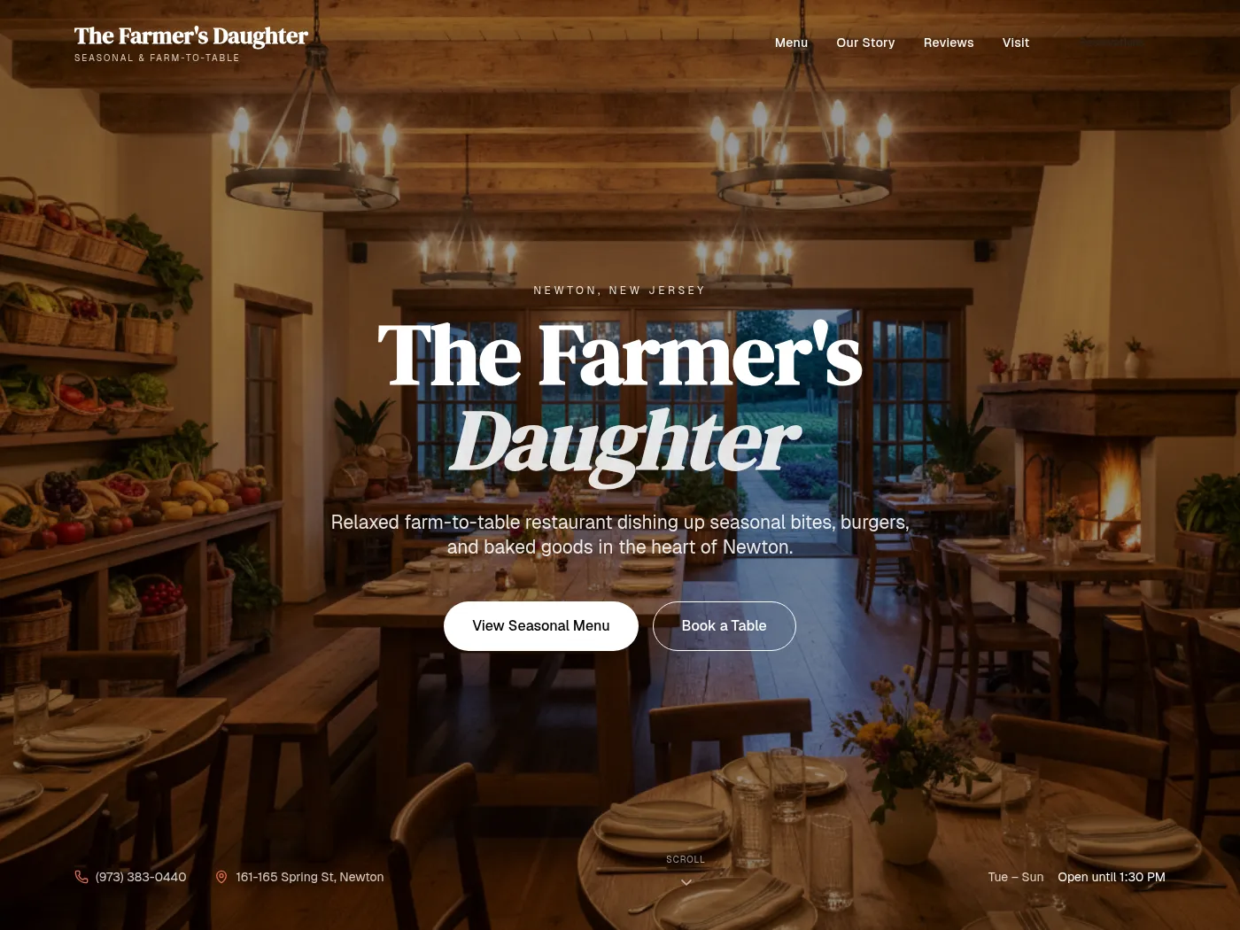 Farmer’s Daughter Website