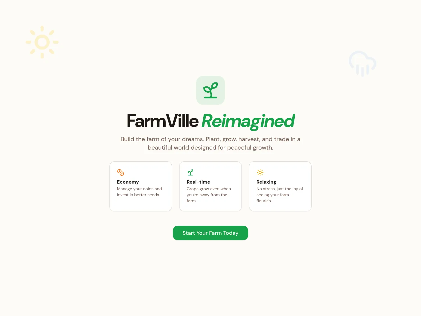 FarmVille Reimagined