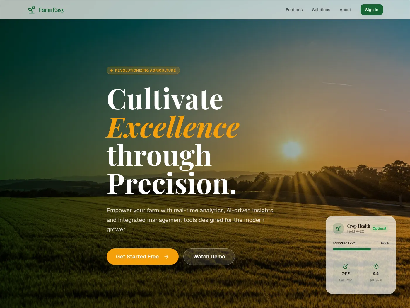 FarmEasy Web Portal