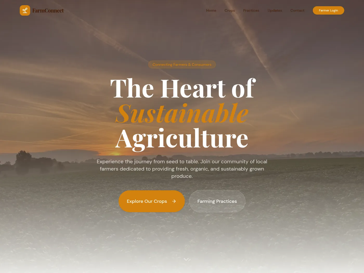 FarmConnect Web Portal