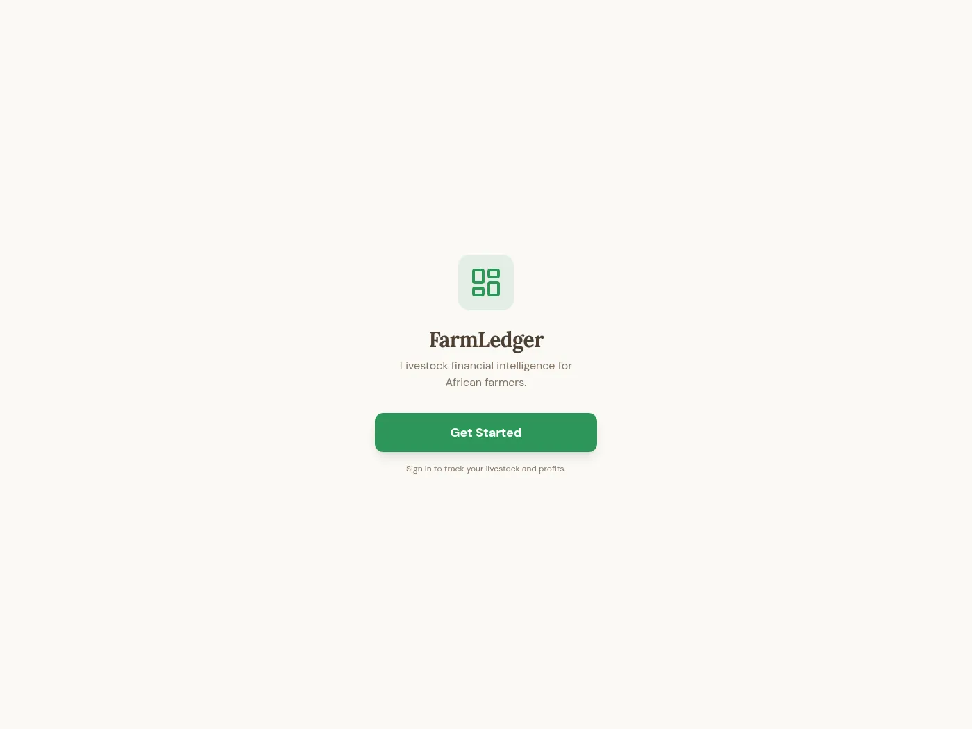 FarmLedger Chat Assistant