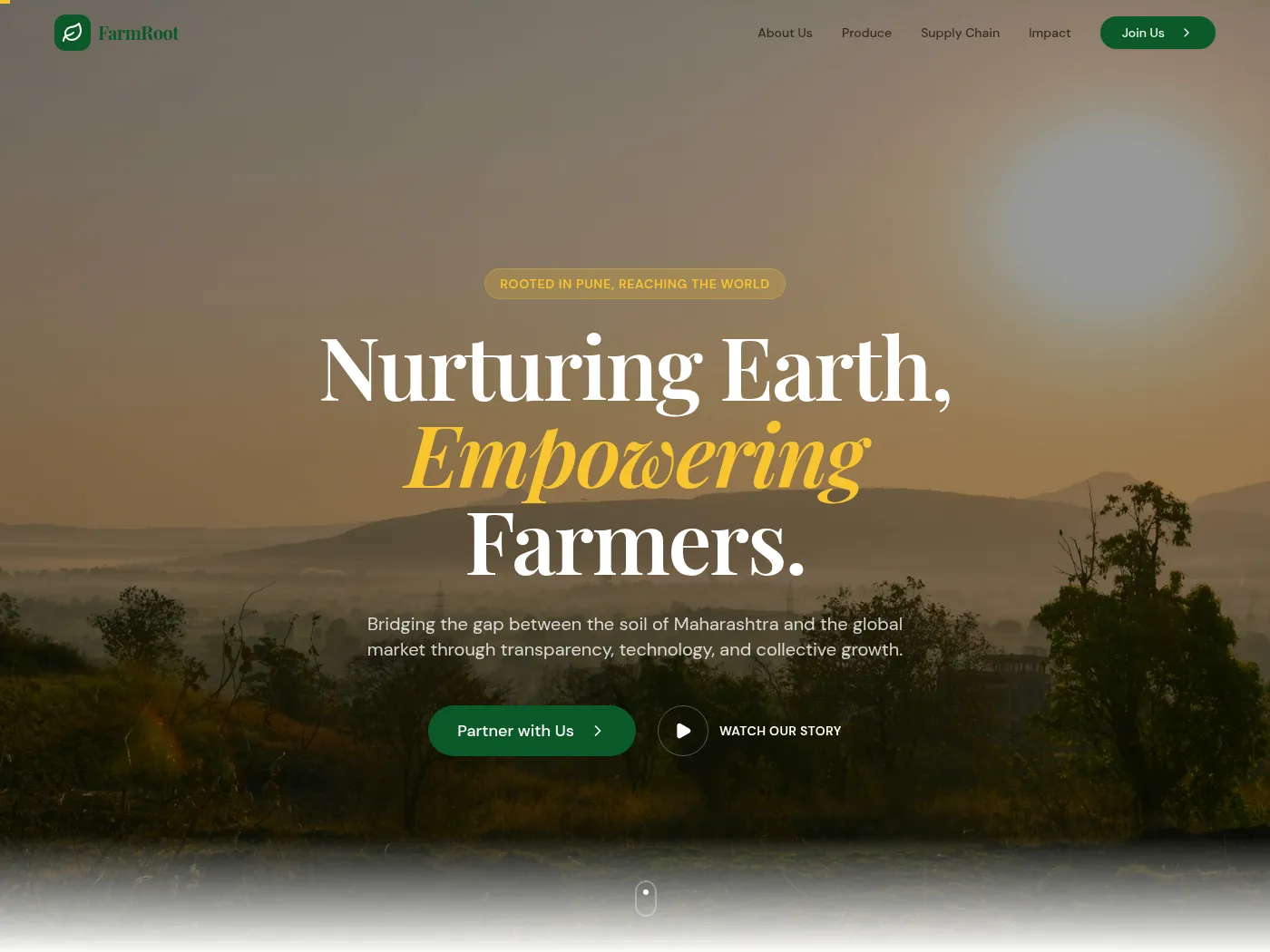 FarmRoot Landing Page (Remix)