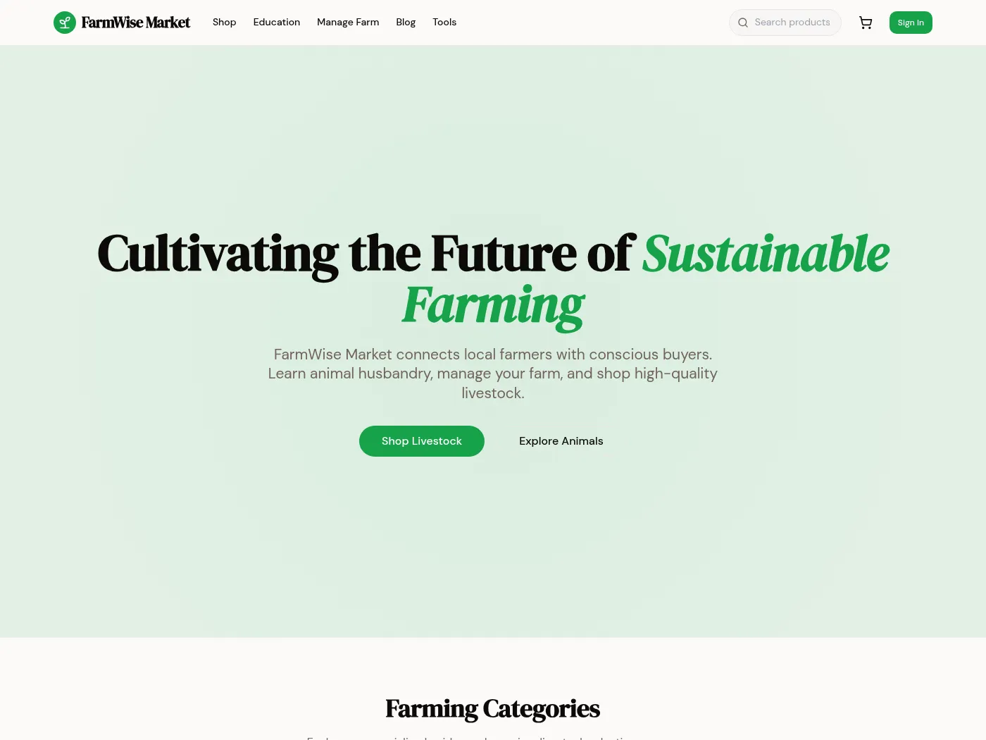 FarmWise Market
