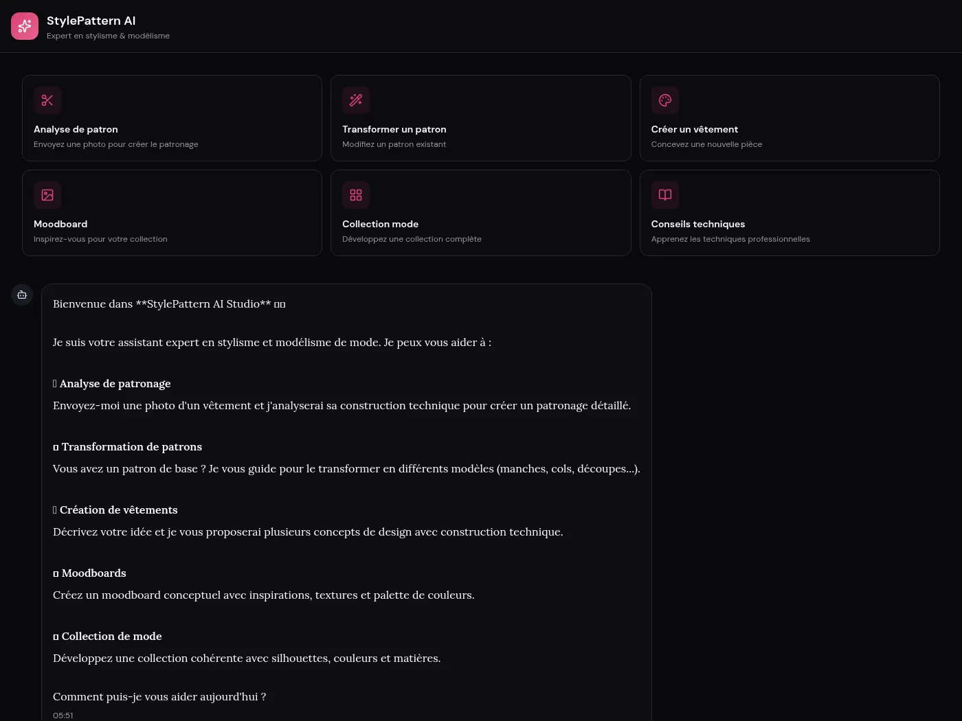 StylePattern AI Studio