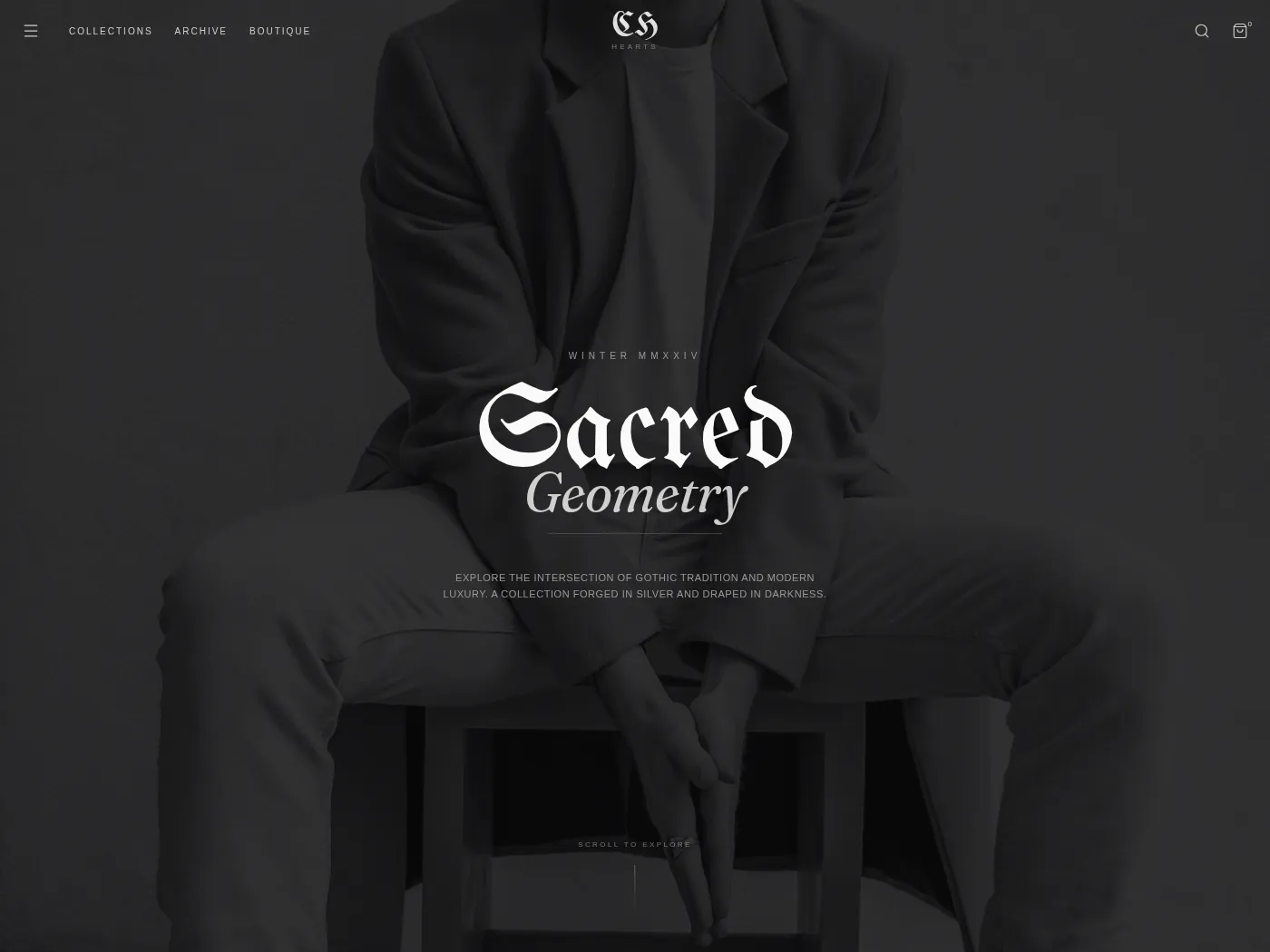 Chrome Heards Fashion Site