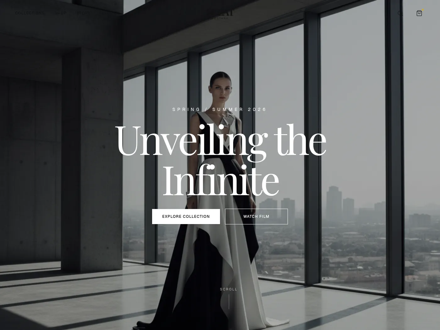 Fashion Brand Webpage
