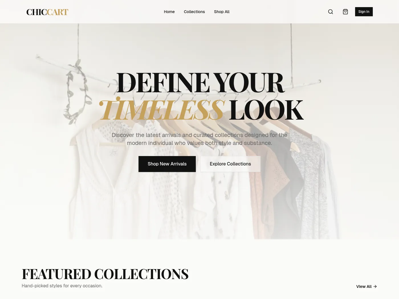 ChicCart Fashion Store