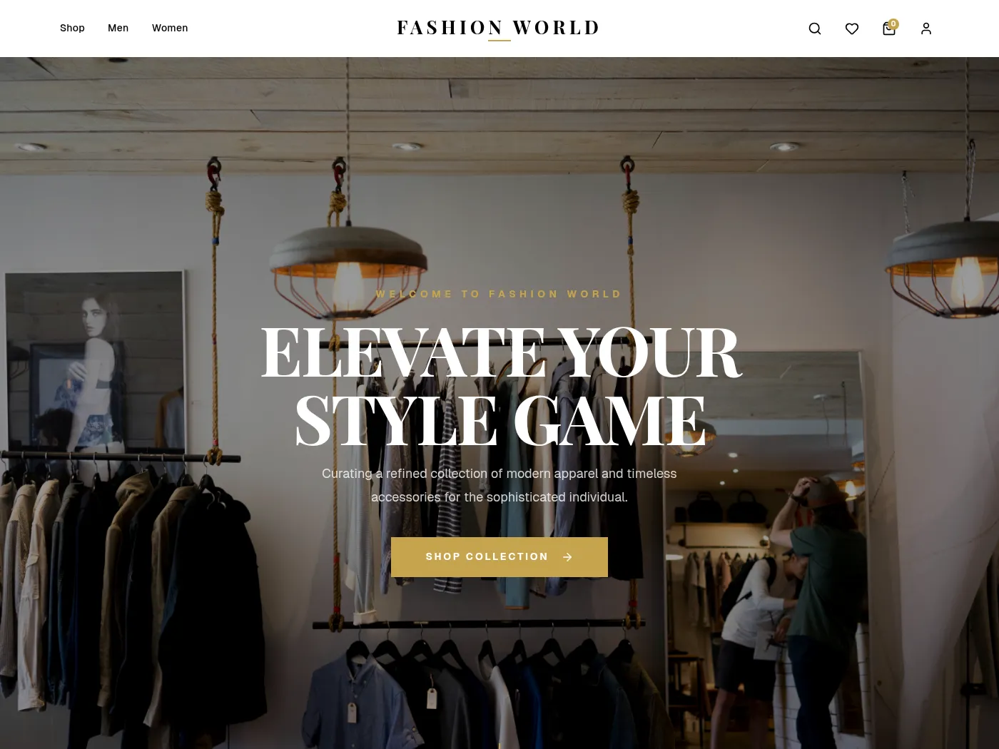 Fashion World E-Commerce