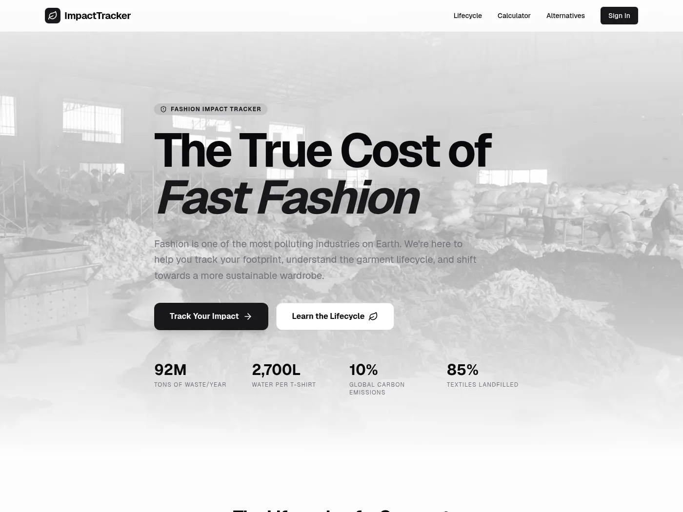Fashion Impact Tracker