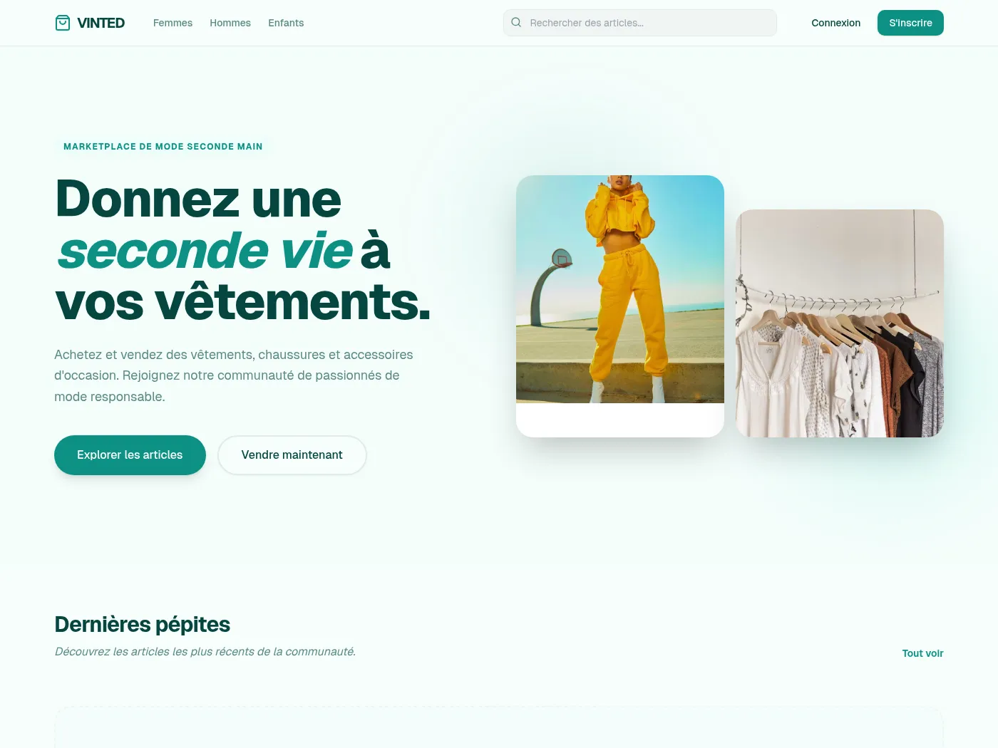 Vinted Style Marketplace