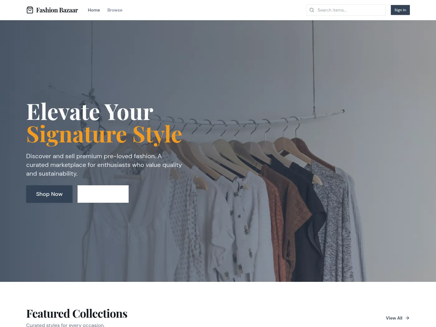 Fashion Bazaar