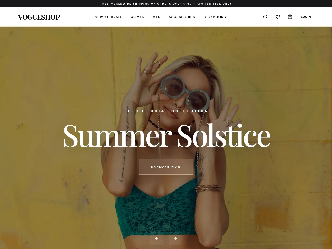 VogueShop Template