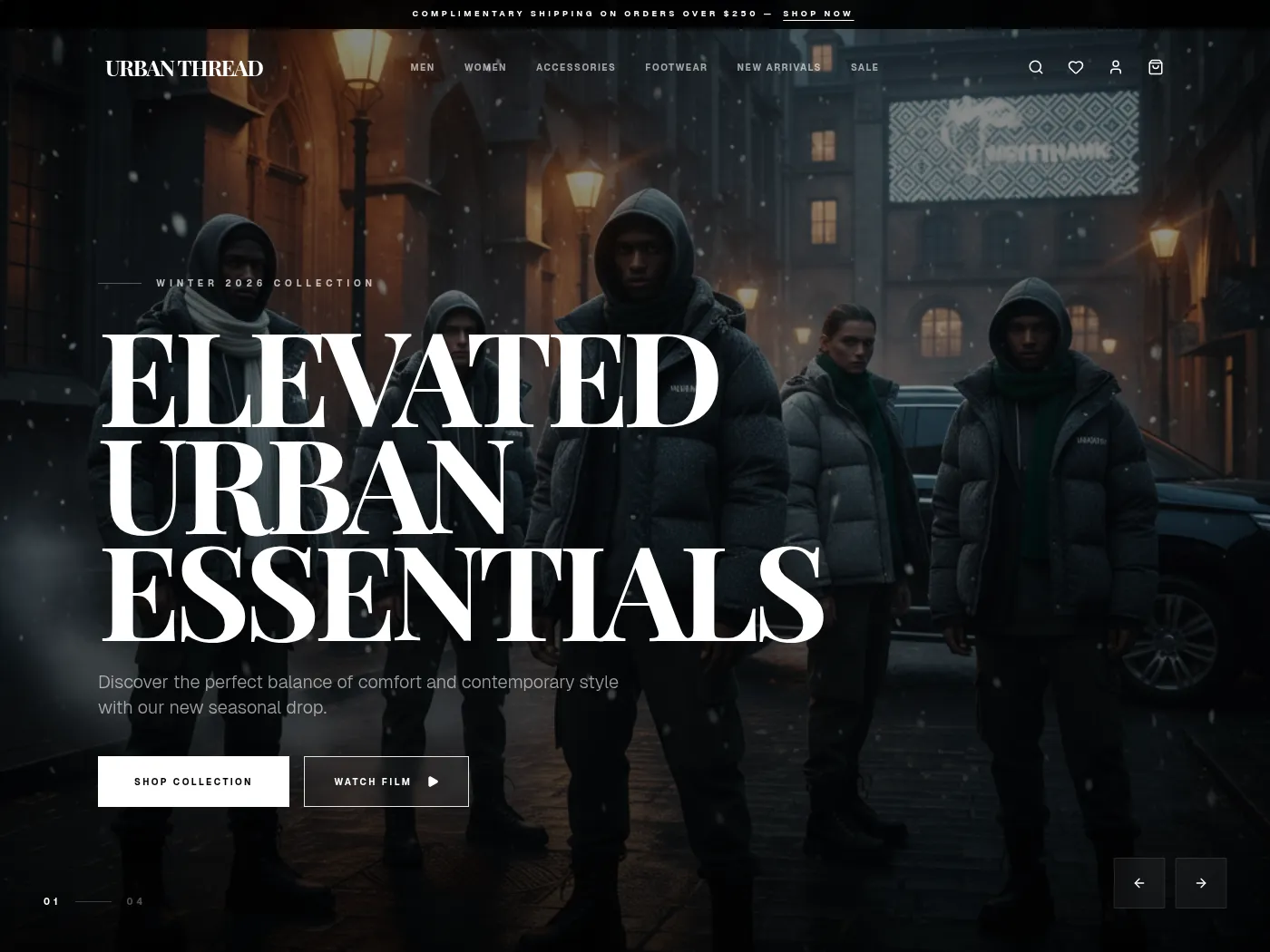 Urban Thread Store Template
