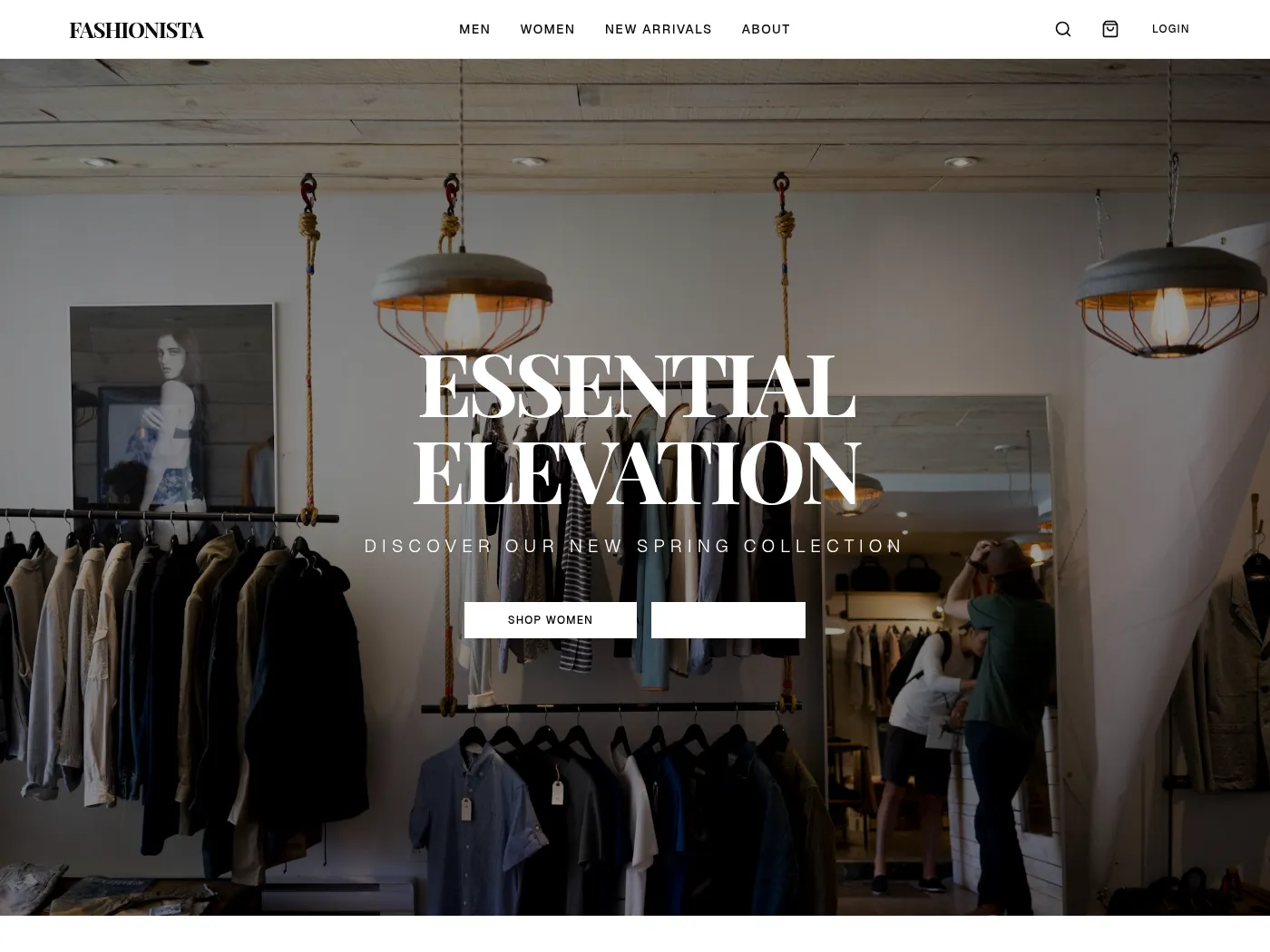 Fashionista Storefront