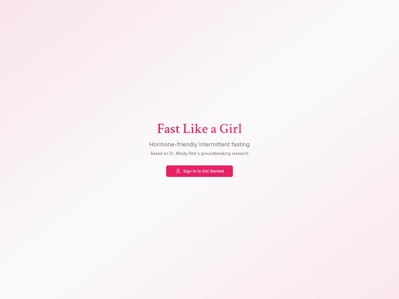 Fast Like a Girl – Women's Intermittent Fasting Tracker