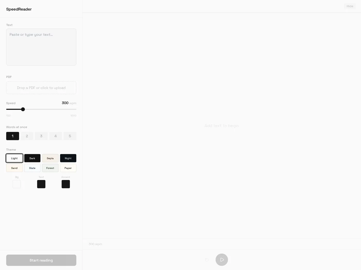 SpeedReader Pro