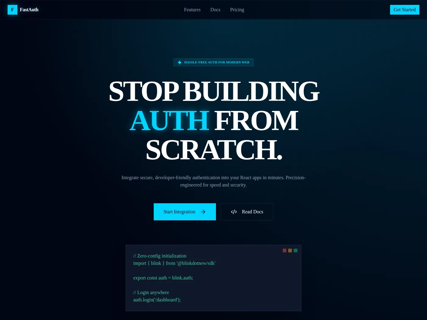 FastAuth Login