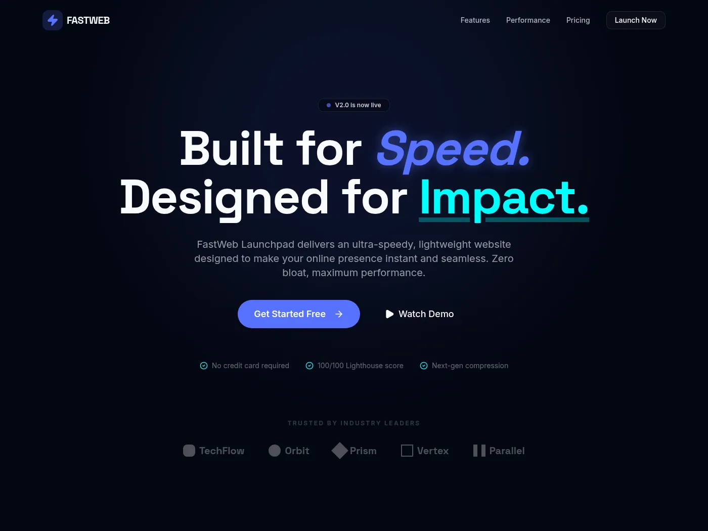 FastWeb Launchpad
