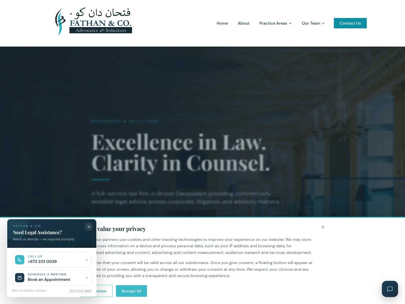 Fathanco Revamp Site