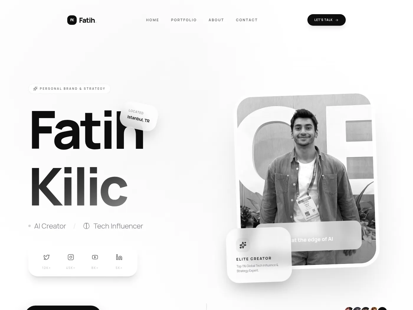 Fatih Kilic Portfolio