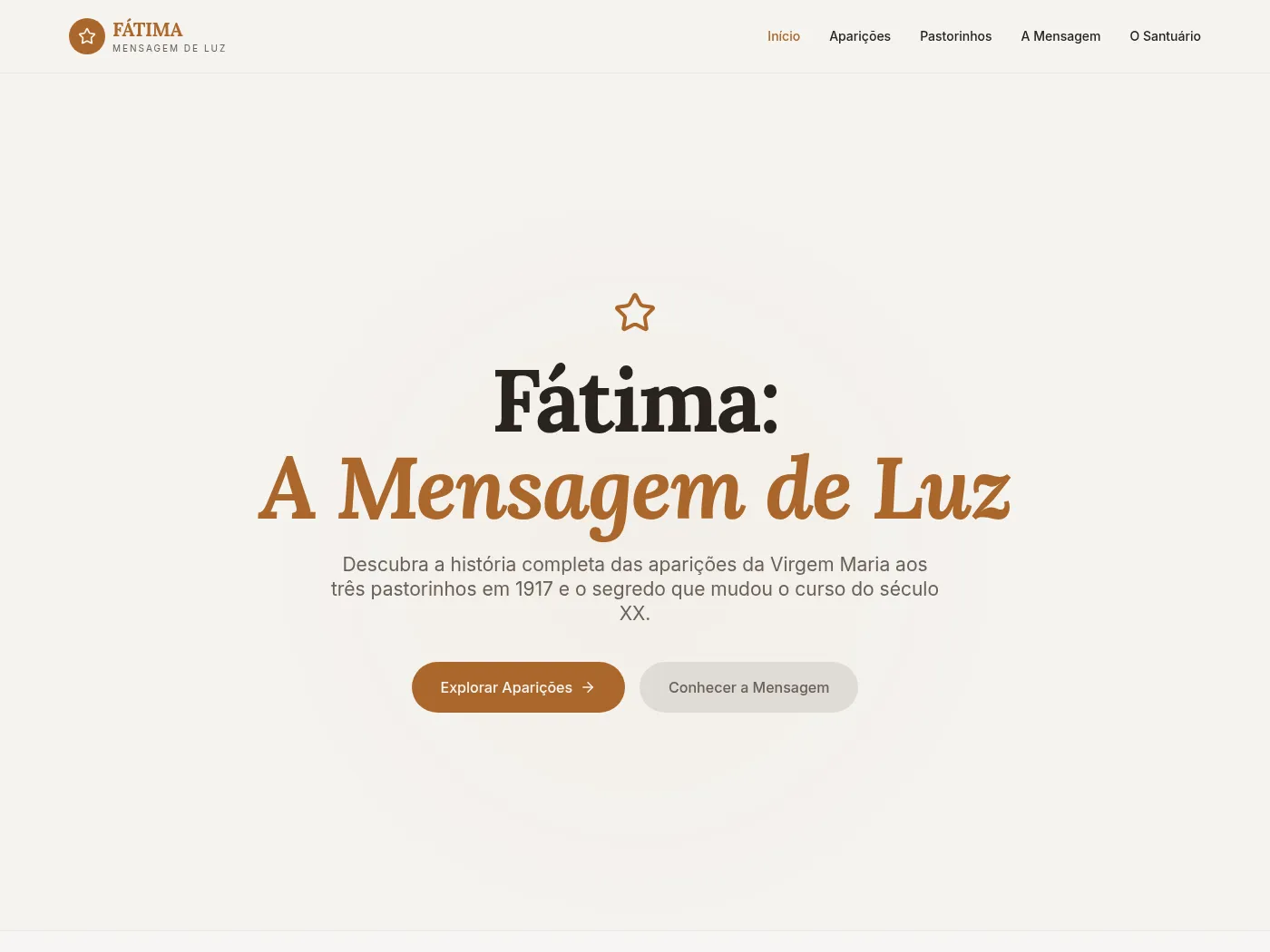 Fátima Apparitions Site