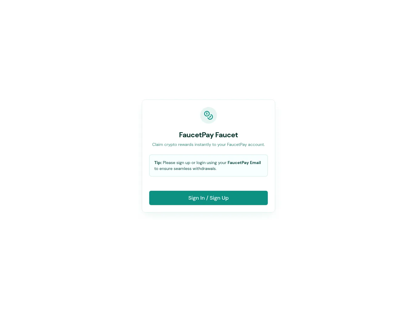 FaucetPay Crypto Faucet