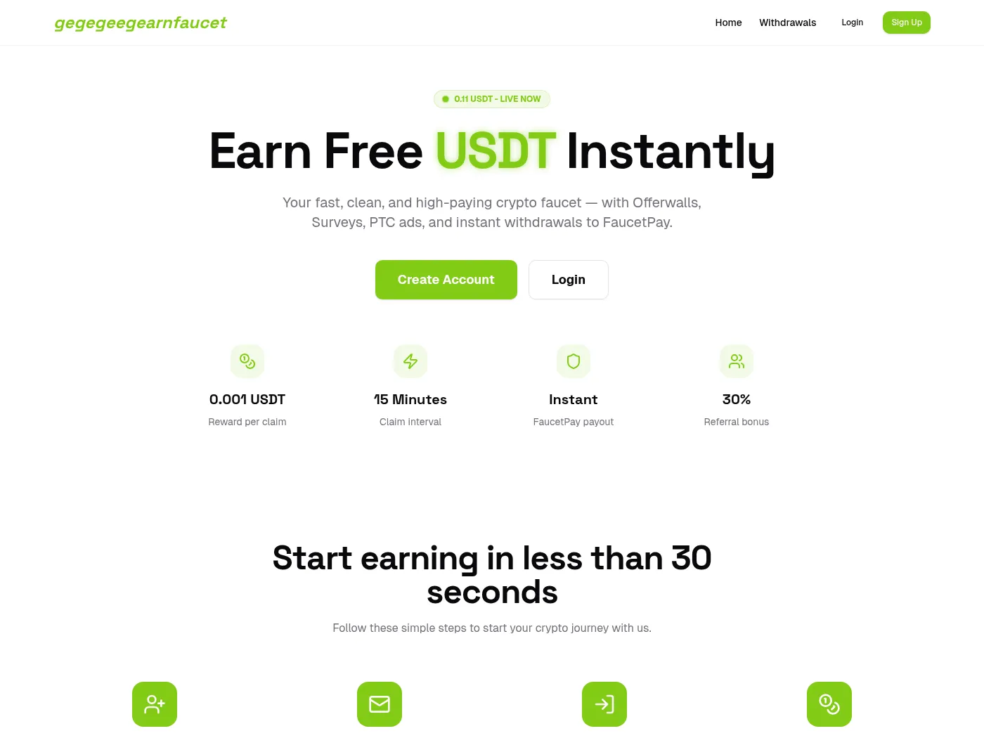 FaucetPay Login Faucet