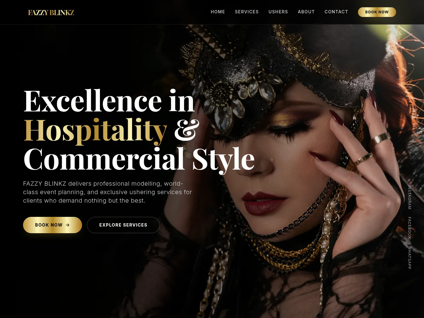 FAZZY BLINKZ Website