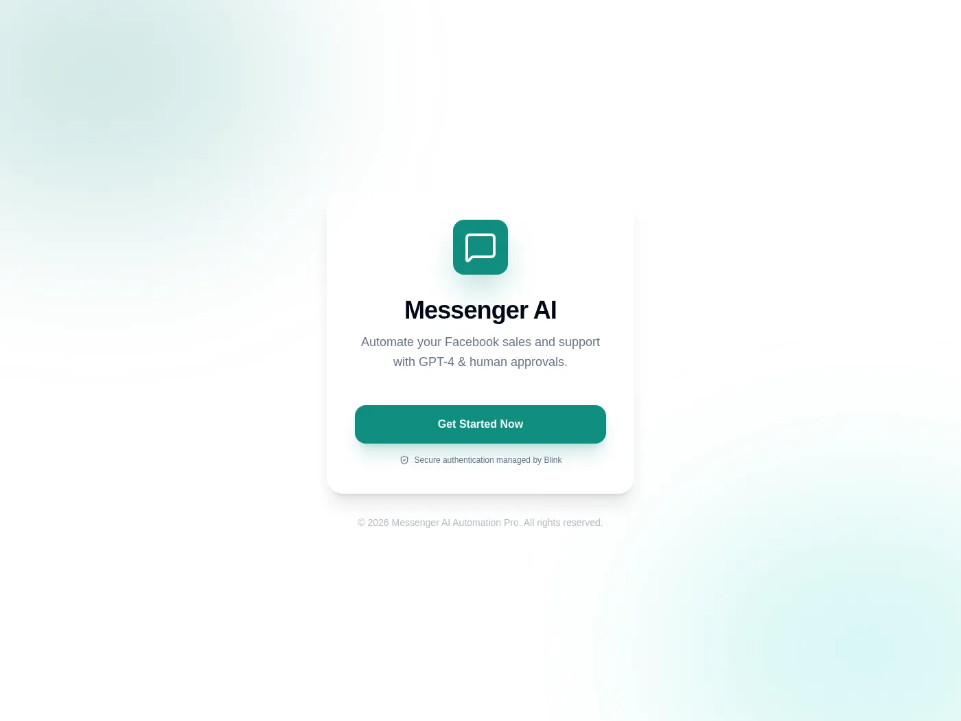 Messenger AI Automation Pro
