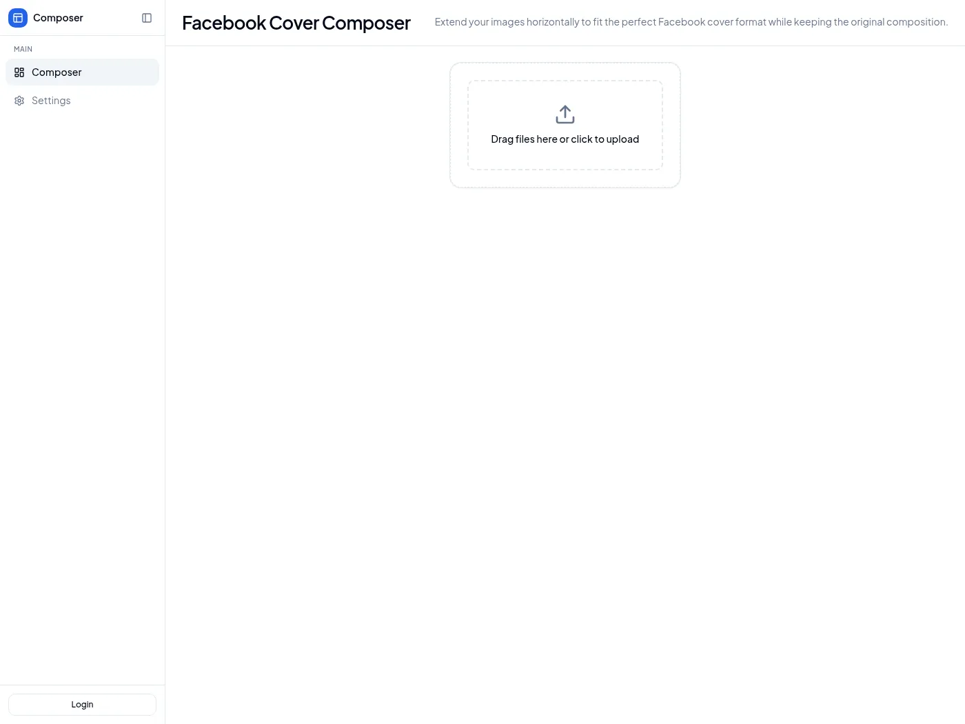 Facebook Cover Composer