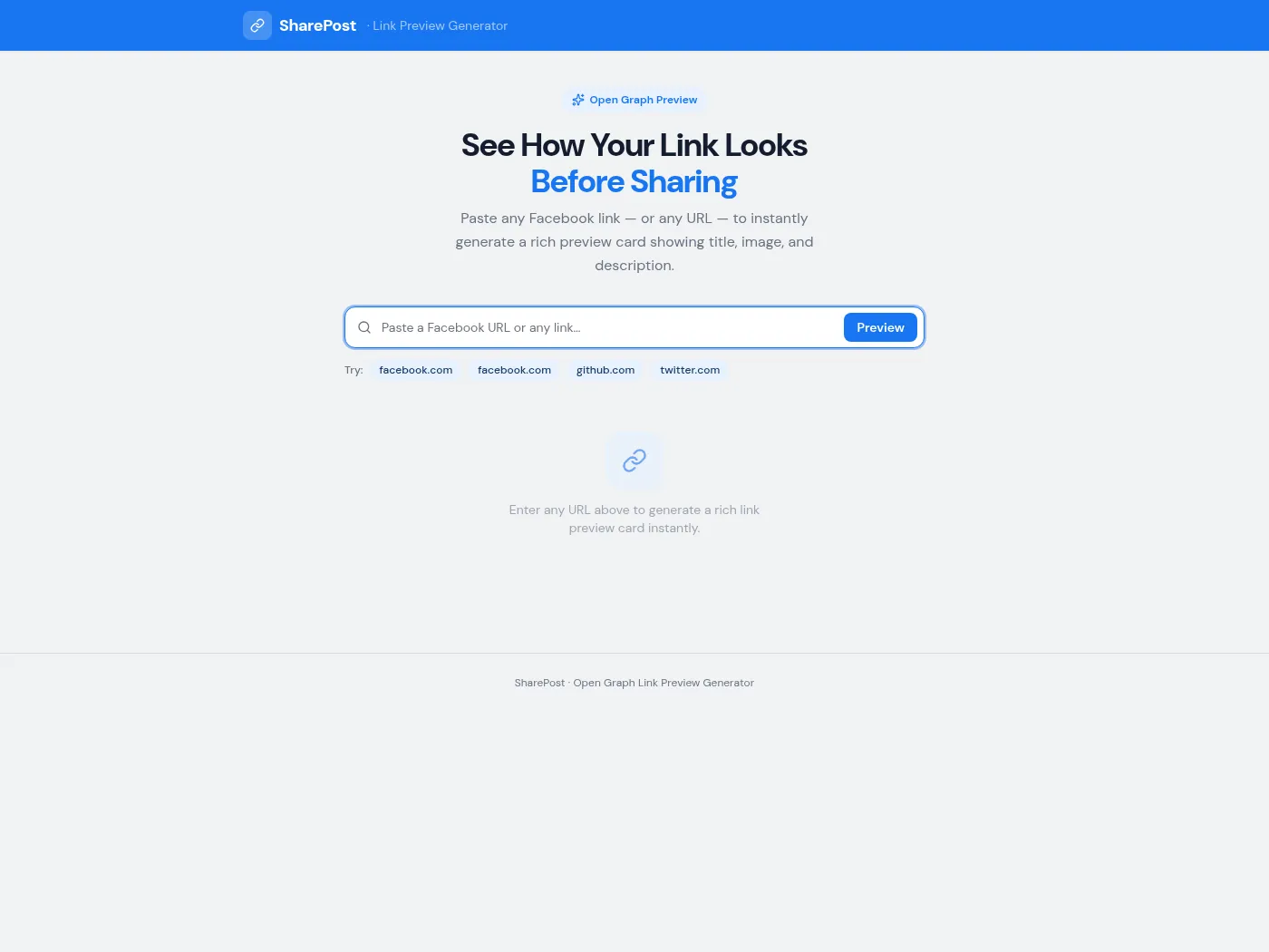 SharePost Link Preview