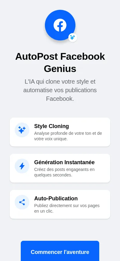 AutoPost Facebook Genius