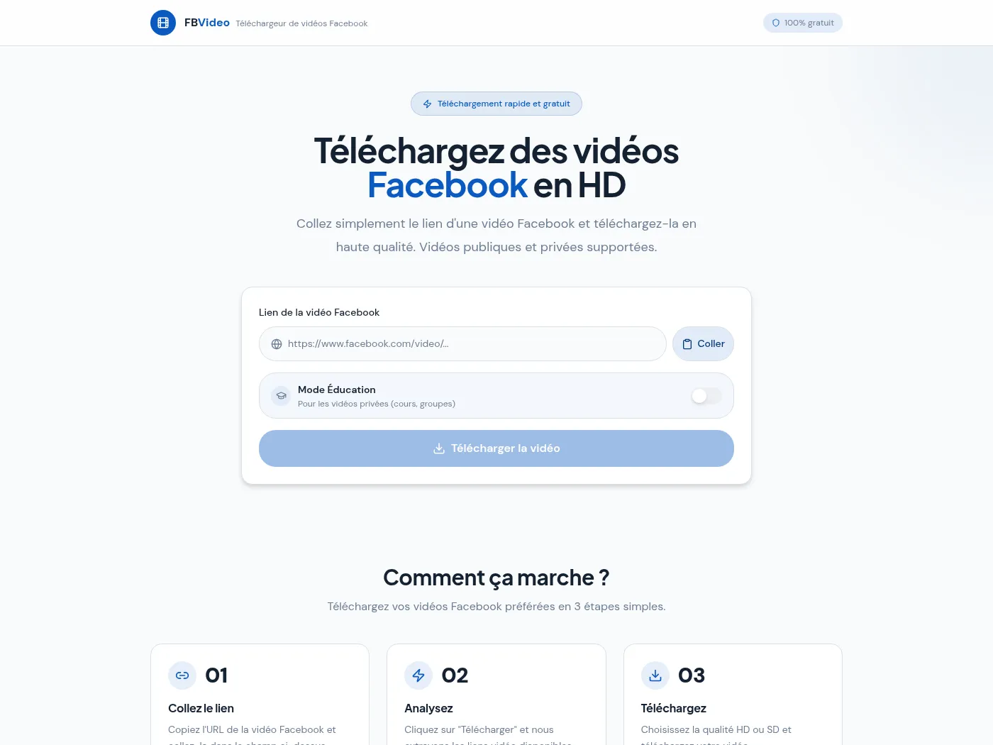 Facebook Video Downloader