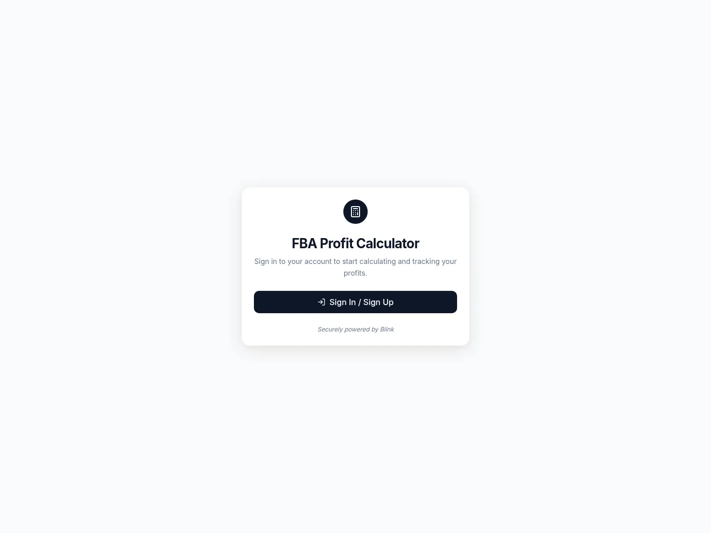 FBA Profit Calculator