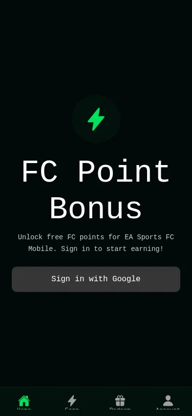 FC Point Bonus App